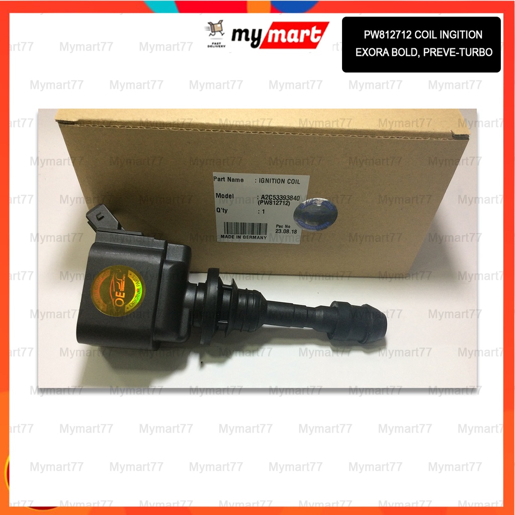 Proton Preve Exora Bold Suprima S Turbo use Ignition Plug Coil PW812712 ...