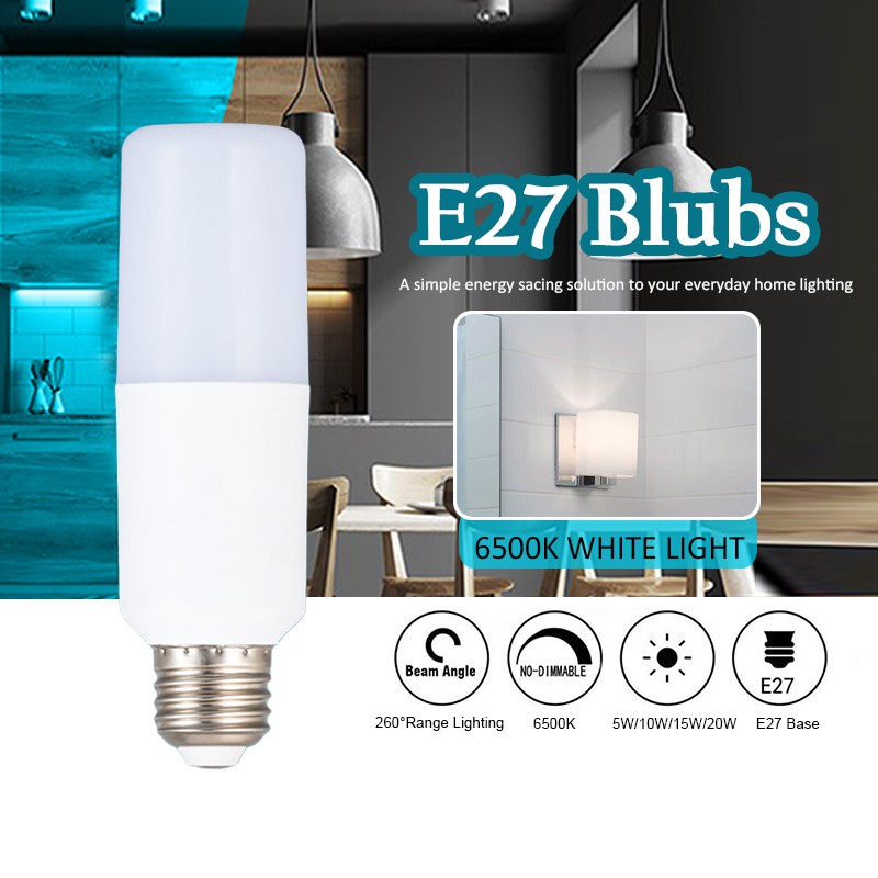 LED Stick Bulb E27 5W/10W/15W/20W High Quality Mentol Light Bulb 节能灯泡 ...
