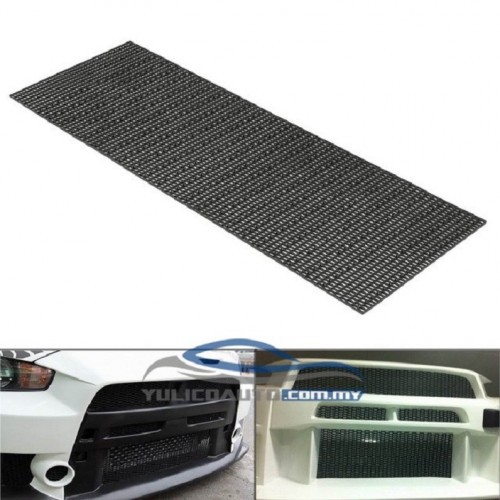 Universal Black ABS Plastic Racing Honeycomb Car Front Bumper Mesh ...