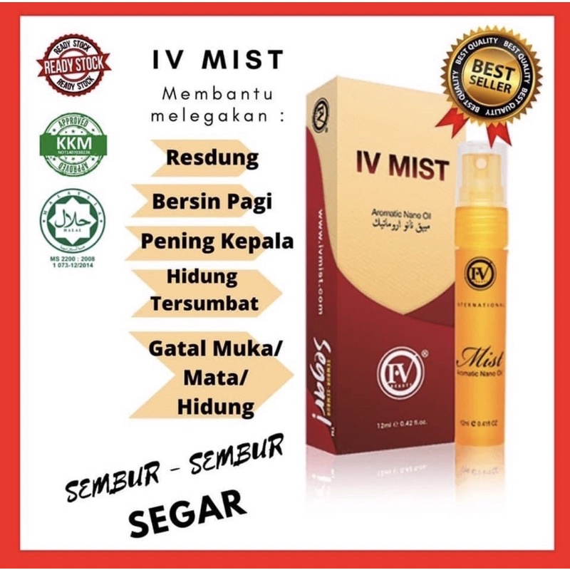 IV Mist Nano Oil 12ml | Shopee Malaysia