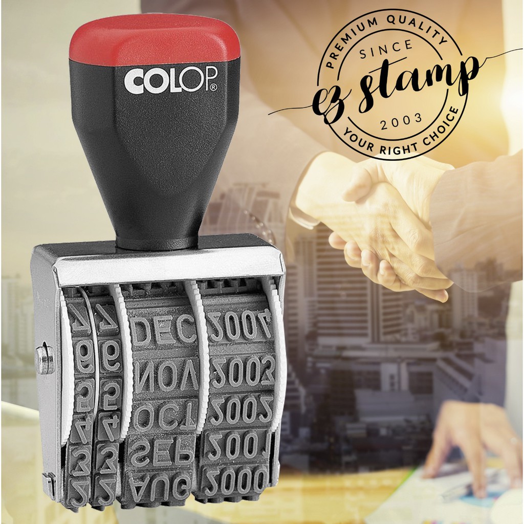 COLOP Band Stamp 05000 Dater (5mm) / DATE STAMP / COP GETAH AUTOMATIK BERTARIKH / 日期印章 | Shopee ...