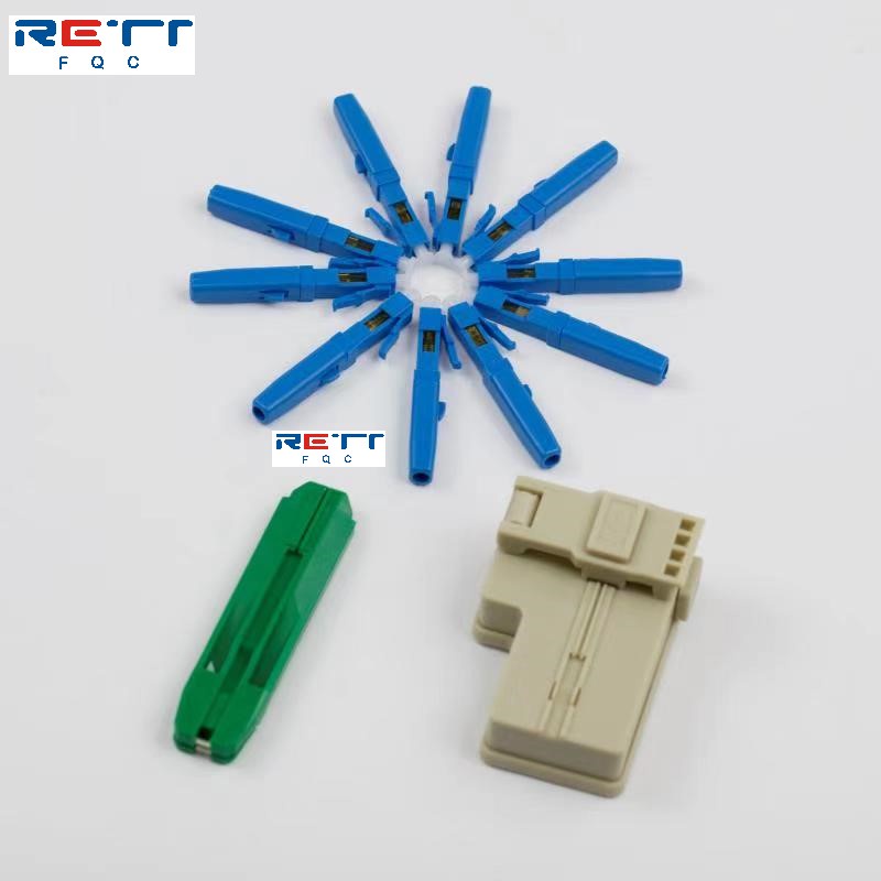 LC UPC Fiber Optic Quick Connector with Matched Tools Fiber Optic Fast ...