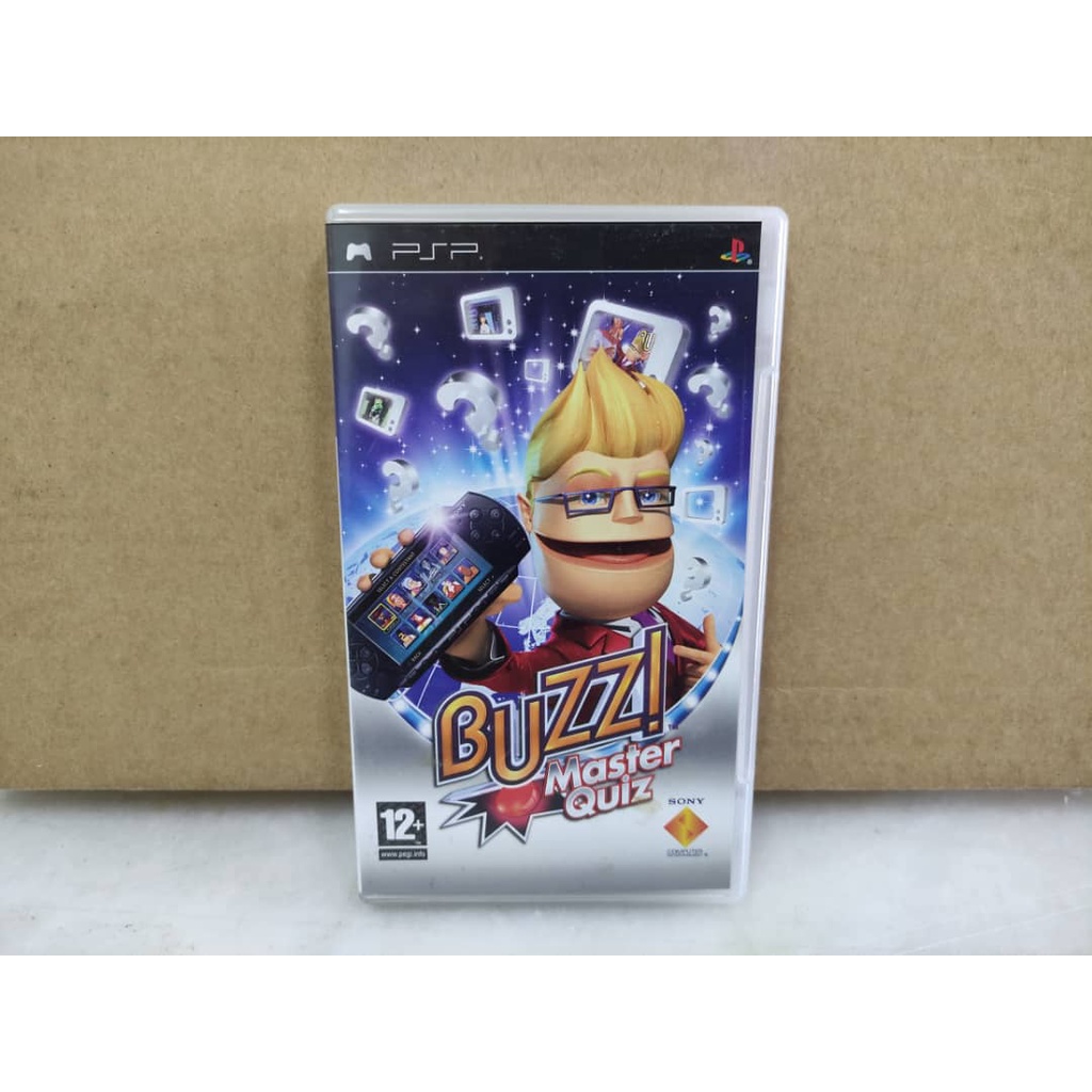 (Used) Psp Buzz! Master Quiz | Shopee Malaysia