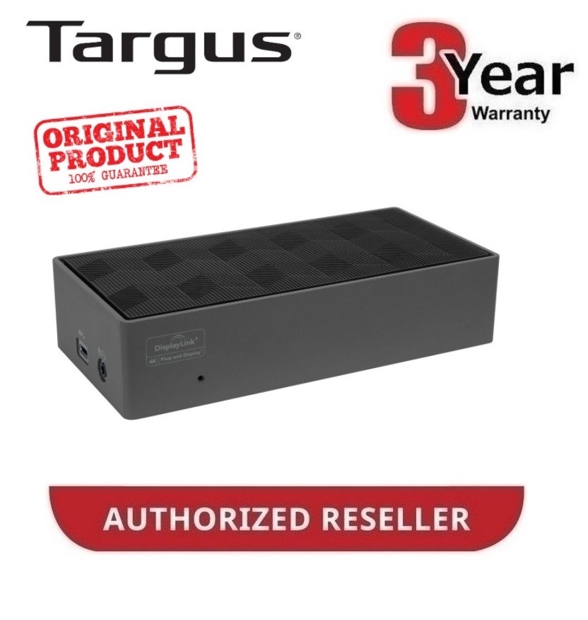 TARGUS USB-C Universal DV4K Docking Station with 100W Power (DOCK190APZ ...