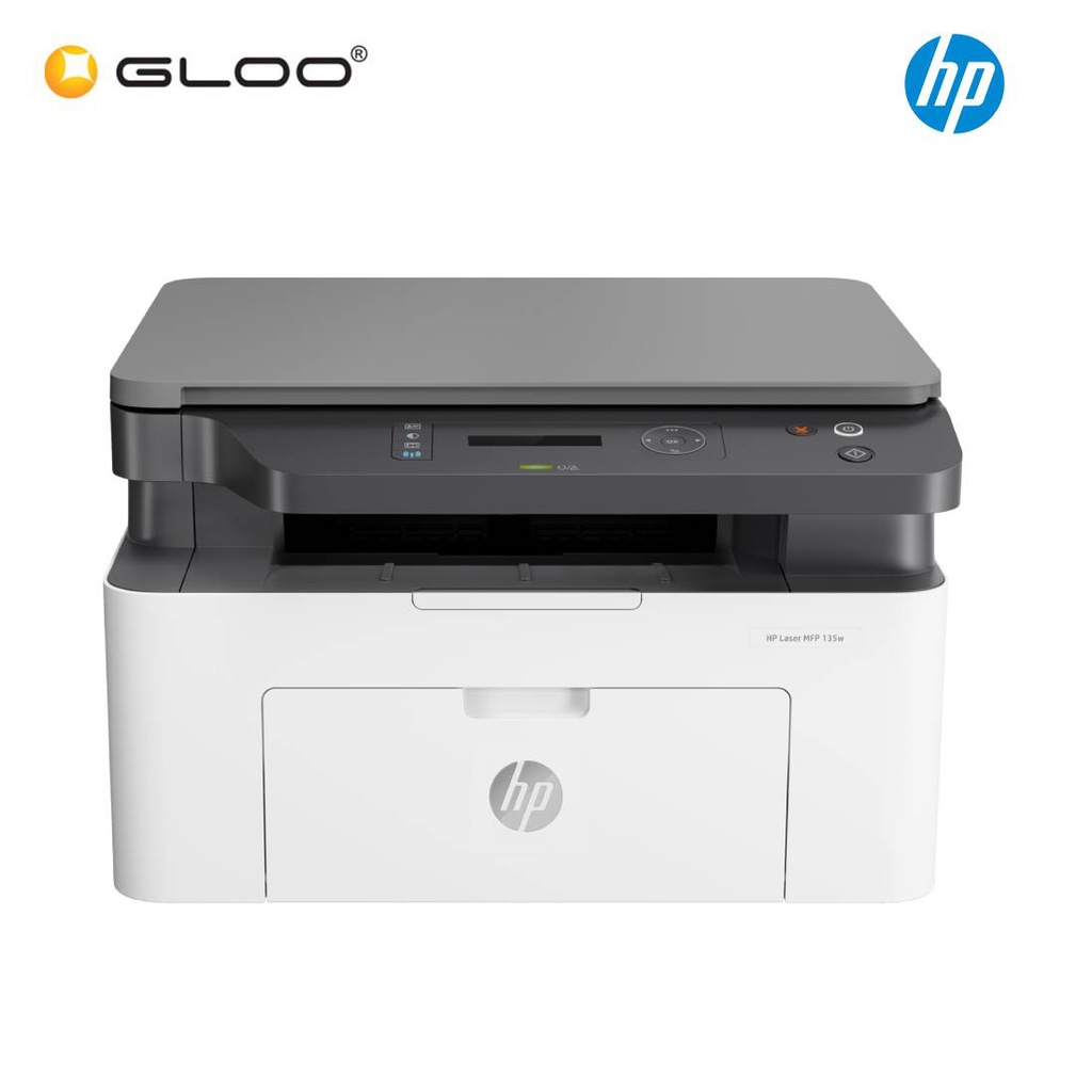 HP Mono Laser MFP 135w Wireless Printer 4ZB83A (A4/Print/Scan/Copy/Manual Duplex) | Shopee Malaysia
