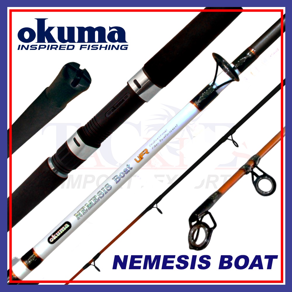 Okuma Nemesis Boat UFR Joran Pancing Bot 5'6-7'0kaki | Air Masin ...