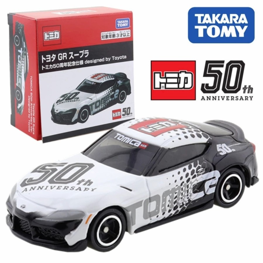 Toyota GR Supra Tomica 50th Anniversary Takara Tomy Original by Tomica | Shopee Malaysia
