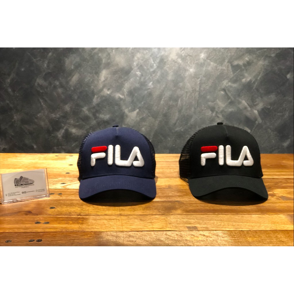 FILA TRUCKER CAP 100% AUTHENTIC (READY STOCK) | Shopee Malaysia