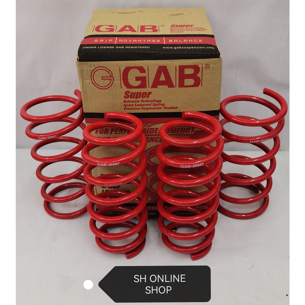 GAB Sport Coil Spring for Perodua Myvi Old & Myvi LB 2005-2017 Year ...