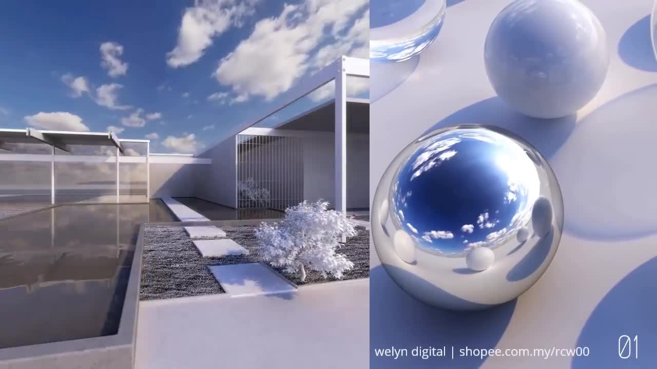 Sketchup | Vray | 3Ds Max | Enscape | Skydome panorama | SKY HDRi ...