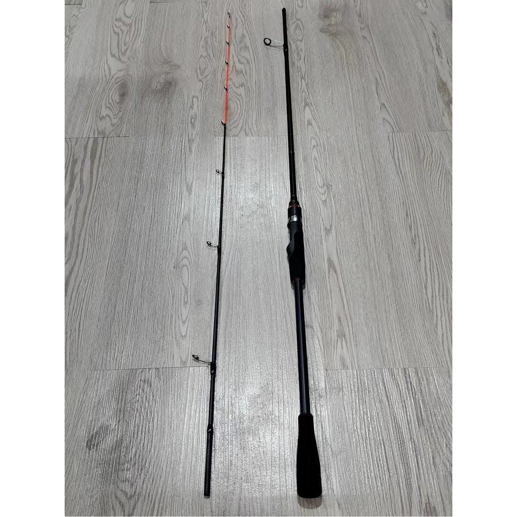 PIRATEZ STRIKE STAGE BOAT EGING SPINNING/ BAITCASTING (BC) FISHING ROD ...