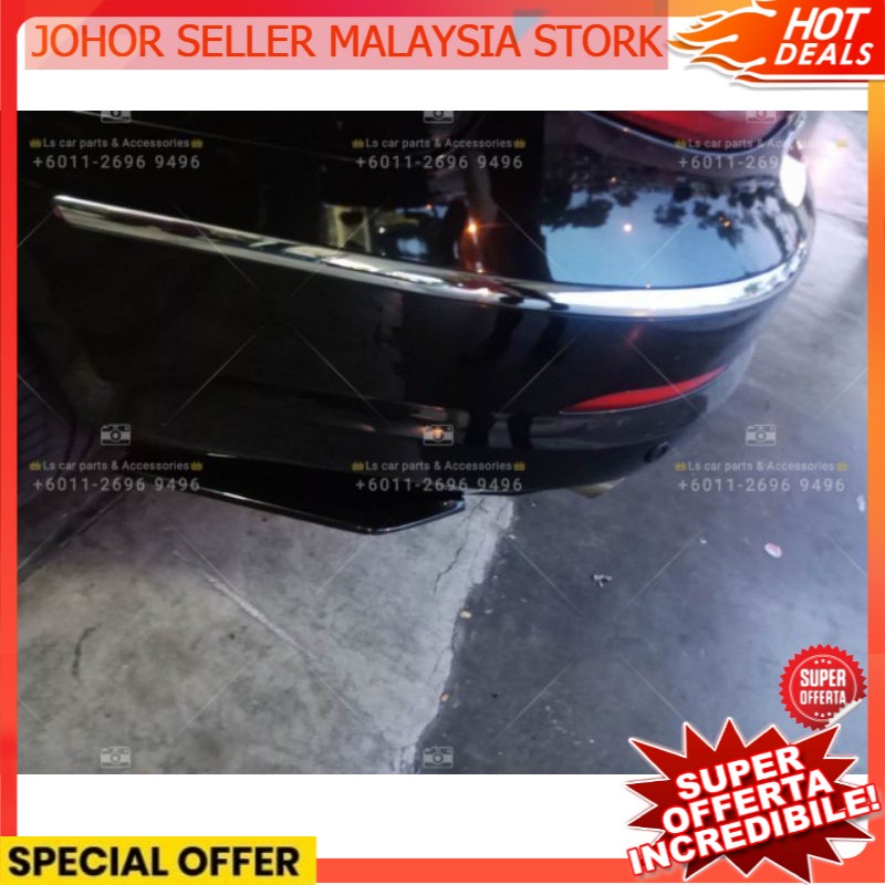 Bumper Lip Guard Side Skirt Splitter Spoiler Body Kit Angle Wing Estima ...
