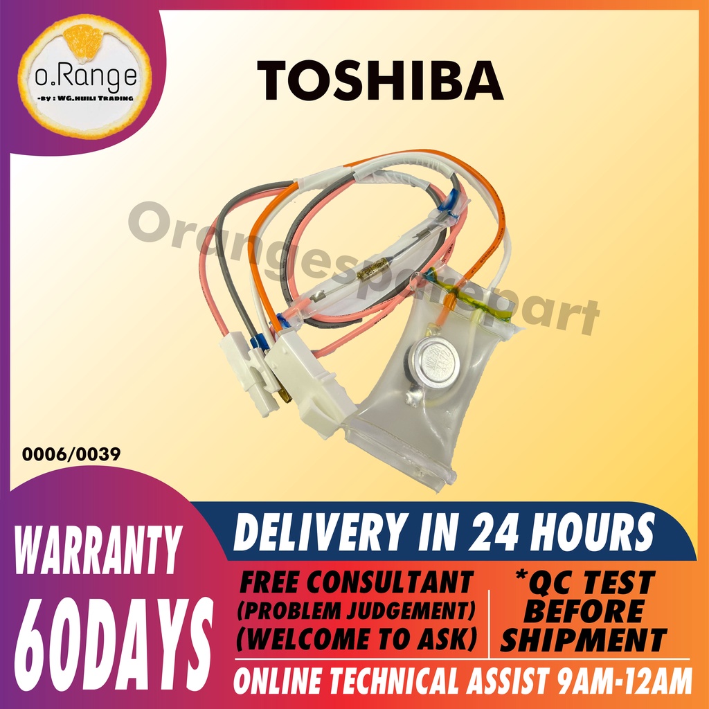 TOSHIBA REFRIGERATOR DEFROST SENSOR FRIDGE DEFROST SENSOR | Shopee Malaysia