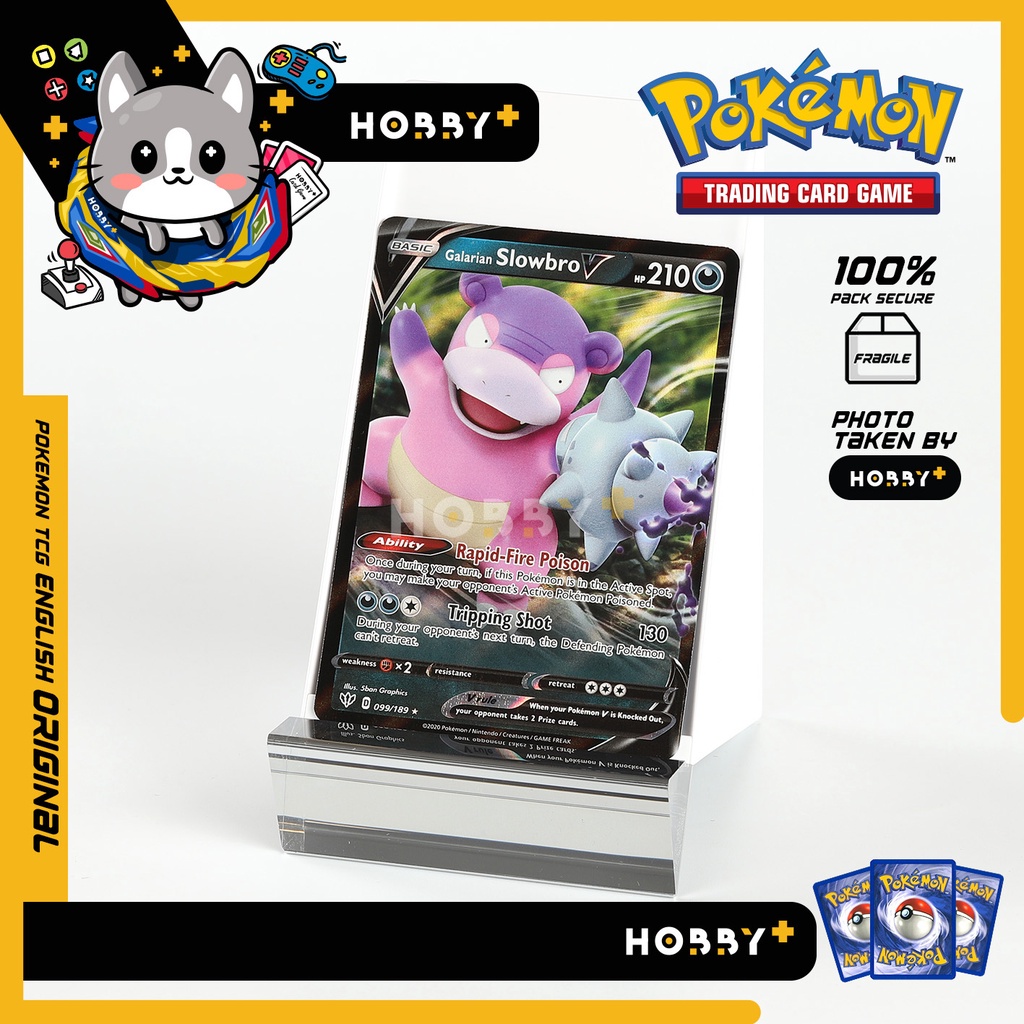 Pokemon TCG / PTCG Galarian Slowbro V - 099/189 - Ultra Rare English ...