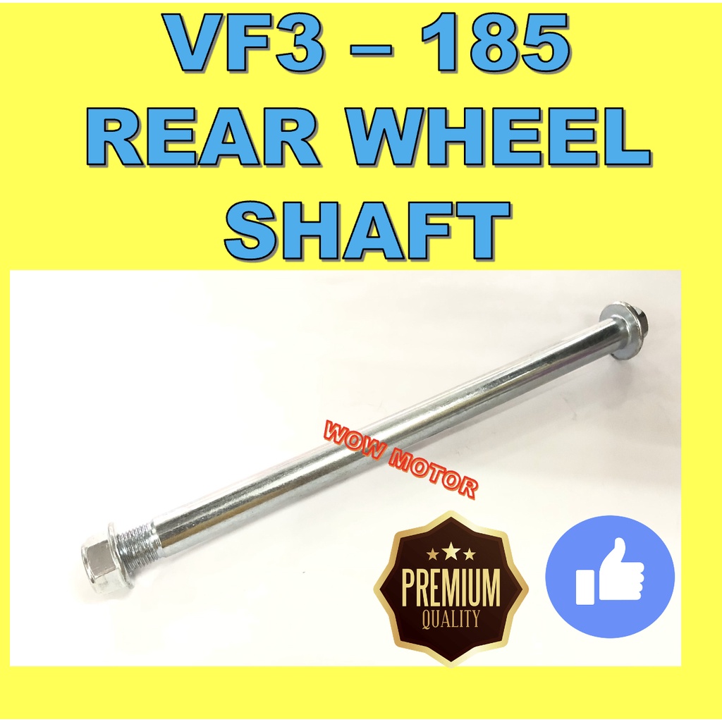 SYM VF3 I 185 REAR WHEEL SHAFT VF3 SHAFT TYRE BELAKANG TAYAR SHAFT VF3 SHAFT REAR WHEEL VF3 ...