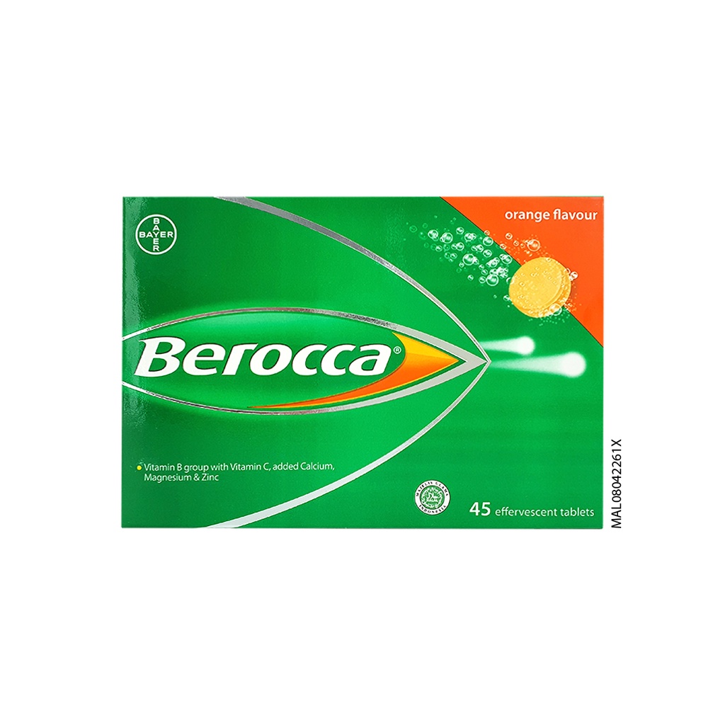Berocca Effervescent (15'SX3)Orange | Shopee Malaysia