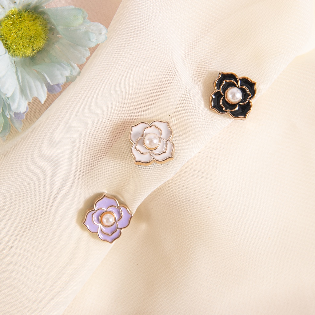 Magnet brooch scarf clip Kerongsang Tudung / Butang brooch | Shopee ...