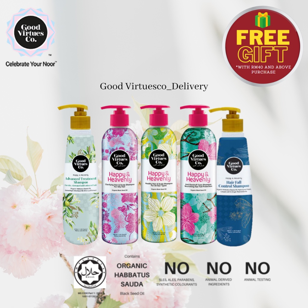GOOD VIRTUES CO SHAMPOO SYAMPOO 300ml/700ml (free gift purchase over ...