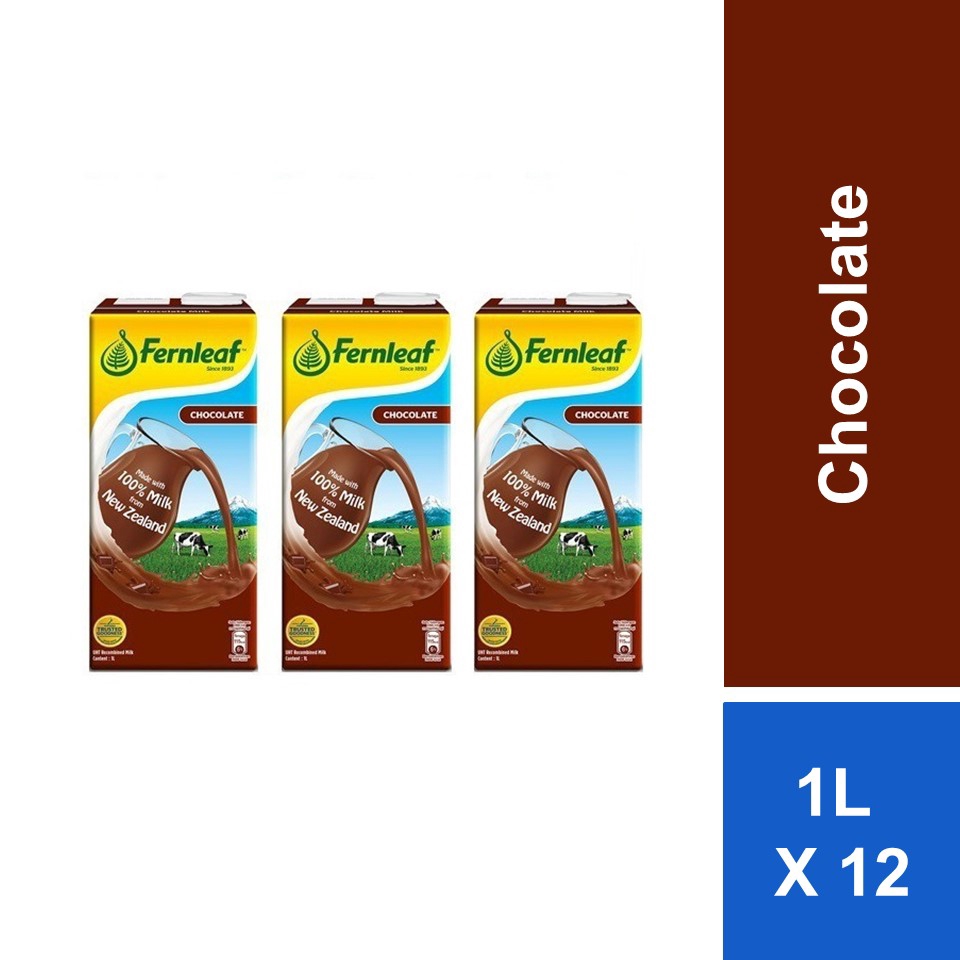 Fernleaf UHT Milk 1L x 12s | Shopee Malaysia
