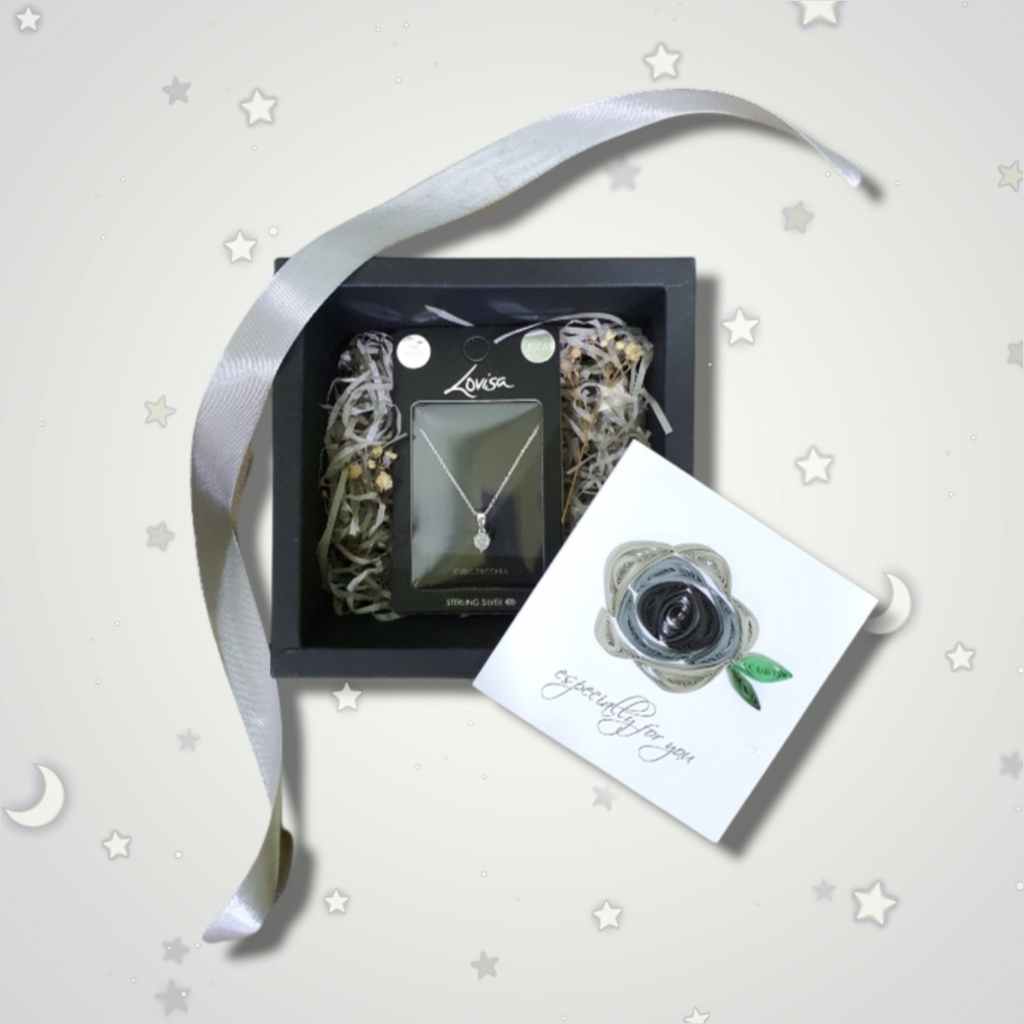 Tsuki's Lovisa Sterling Necklace Gift Box + Wish Card | Cute Necklace ...
