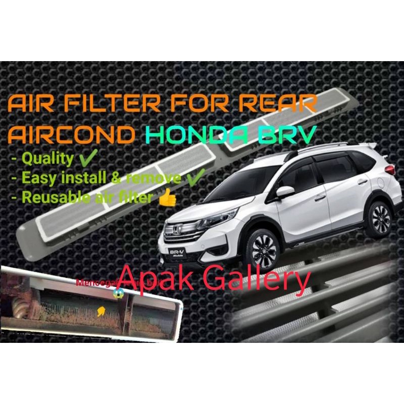 Honda BRV Air Filter For Rear Aircond (Inside) | Shopee Malaysia