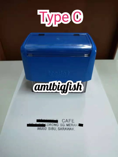 Customized Self Ink or Rubber Stamp Chop for Business and Personal ...