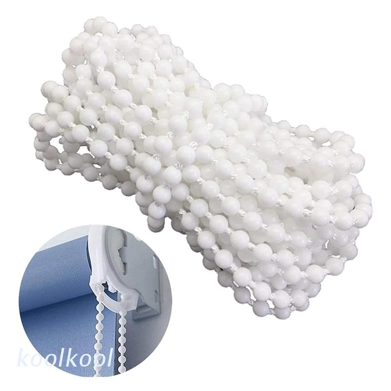 kool 10 Meters Plastic Roller Blind Roman Vertical Shade Beaded Chain ...