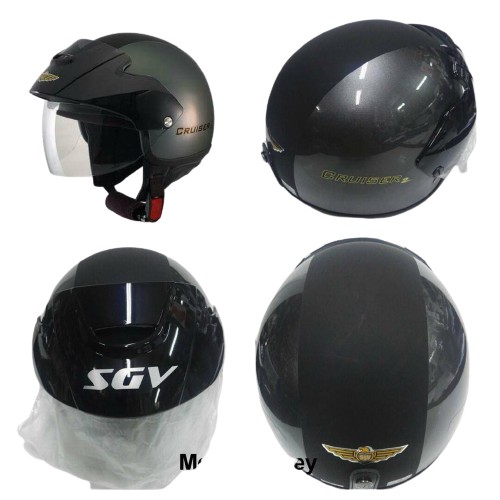 SGV CRUISER VISOREX HELMET TOPI KELEDAR VISOR CRUISER2 CRUISE TOPI 2 ...