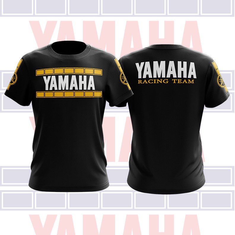 🔥[Ready Stock] Cotton 100% 🔥Baju Motor Yamaha Racing Team Vintage ...
