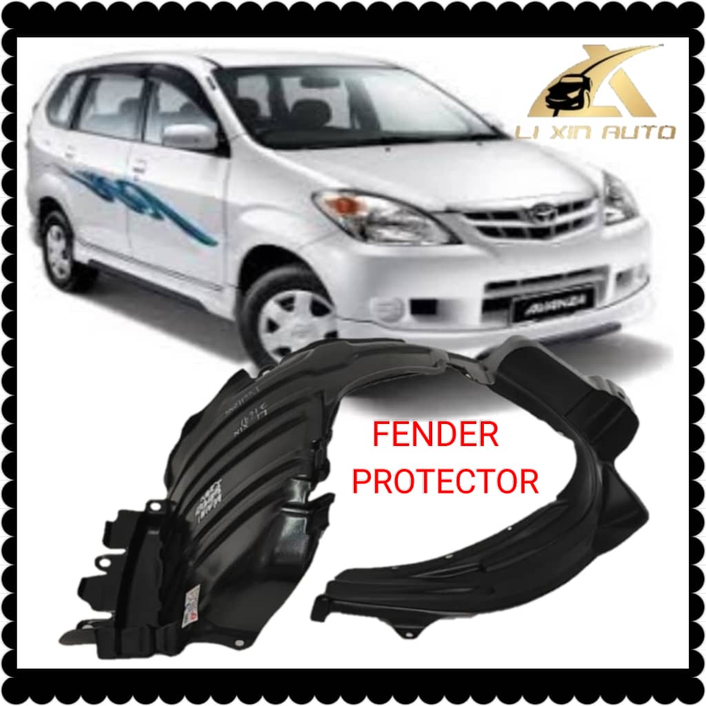 TOYOTA AVANZA 2004-2011 FRONT FENDER PROTECTOR ( FENDER DAUN PISANG ...