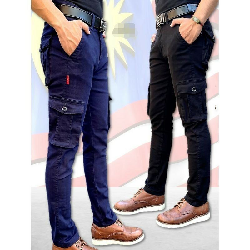 💥💥New Arrivals 💥💥Unisex 6 pocket Normal Fit Cargo Slack Pant Cargo Six ...