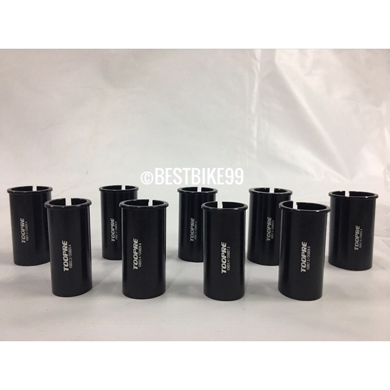 TOOPRE Seat Post Seat Tube Sleeve Reducer Convertor Reducing Seat Tube ...