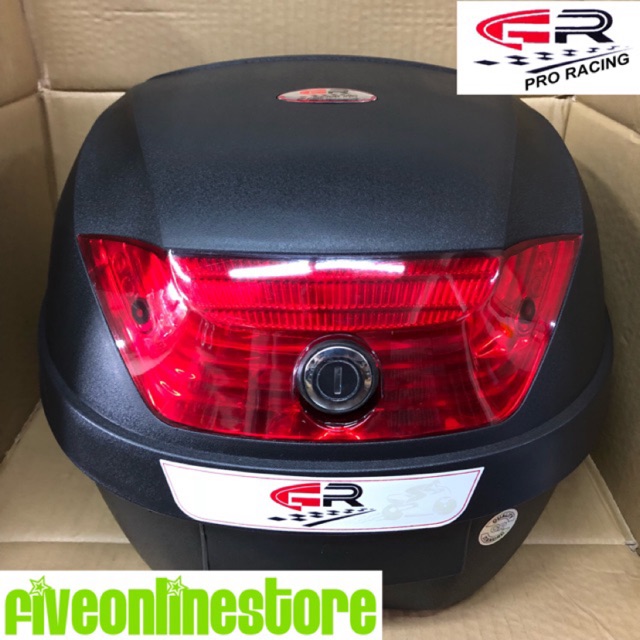 GR RACING 28L Model 188 Monolock Rear Box by Espada Motorcycle Top Rear ...