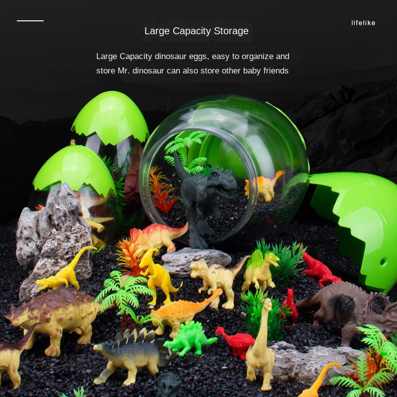 Children's Replica T-Rex Triangle Dragon Big Dinosaur Solid Soft ...