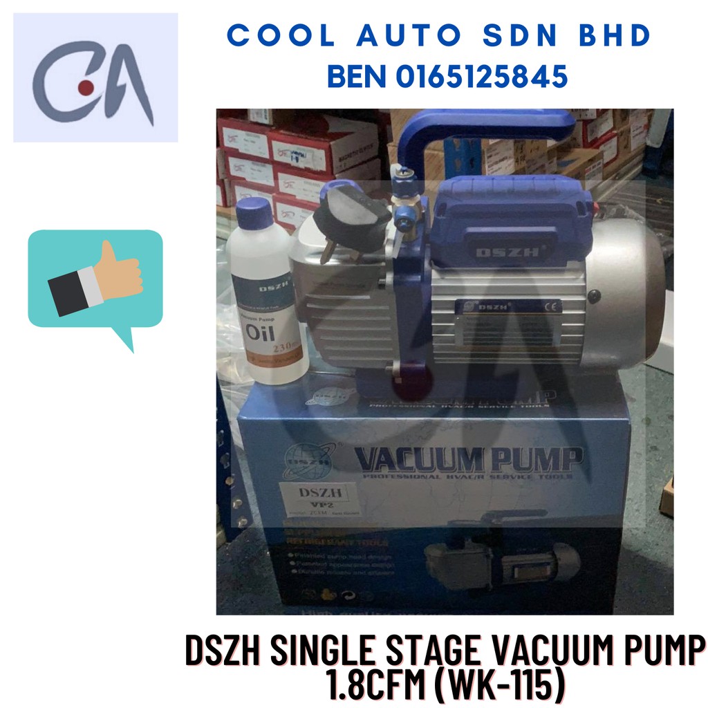 🔥READY STOCK 🔥DSZH SINGLE STAGE VACUUM PUMP 1.8CFM (WK-115)（VC TC ...