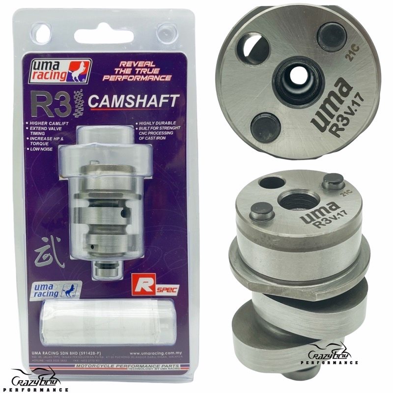 UMA RACING CAMSHAFT PCO S1 R1 R3 R4 R5 R8 Y15ZR LC135 FZ150 CAM SHAFT ...