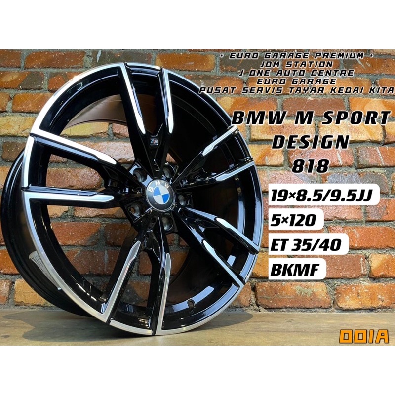 BMW M SPORT DESIGN WHEELS 19INC E36 E46 E90 F30 F10 M3 M4 X3 F25 E83 X4 ...