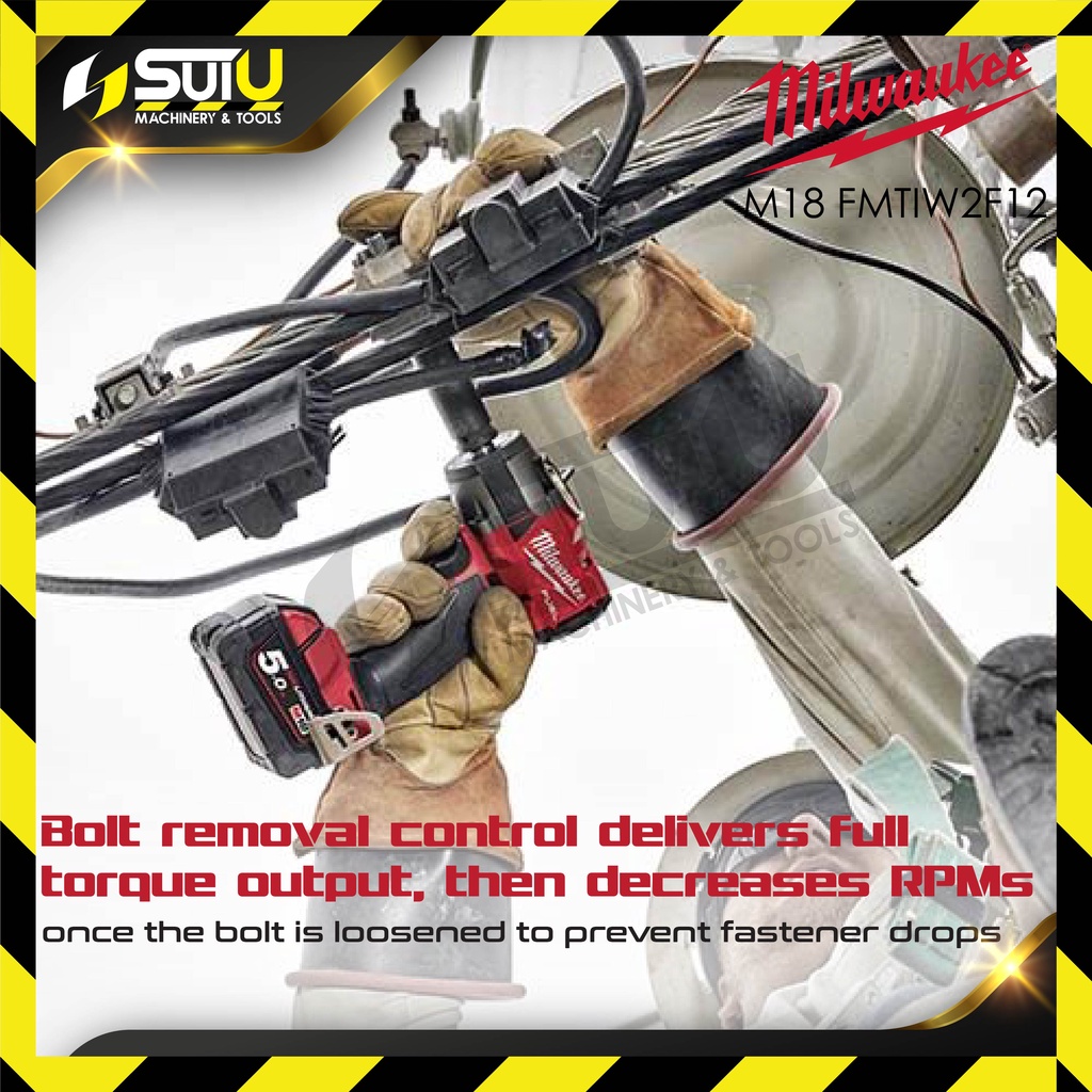 MILWAUKEE M18 FMTIW2F12-0X0 AISA / FMTIW2F12-502X FUEL™ Gen II 1/2 ...