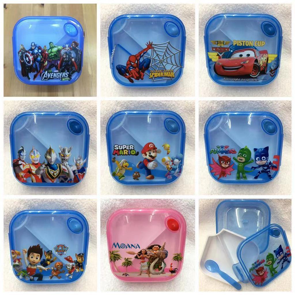 Sekolah School Spiderman Frozen Ultraman Avenger Paw Patrol Pony Lunch ...
