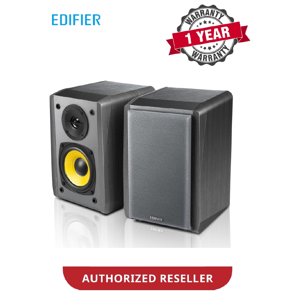 Edifier R1010BT High Performance Bluetooth Bookshelf Speaker | Shopee ...