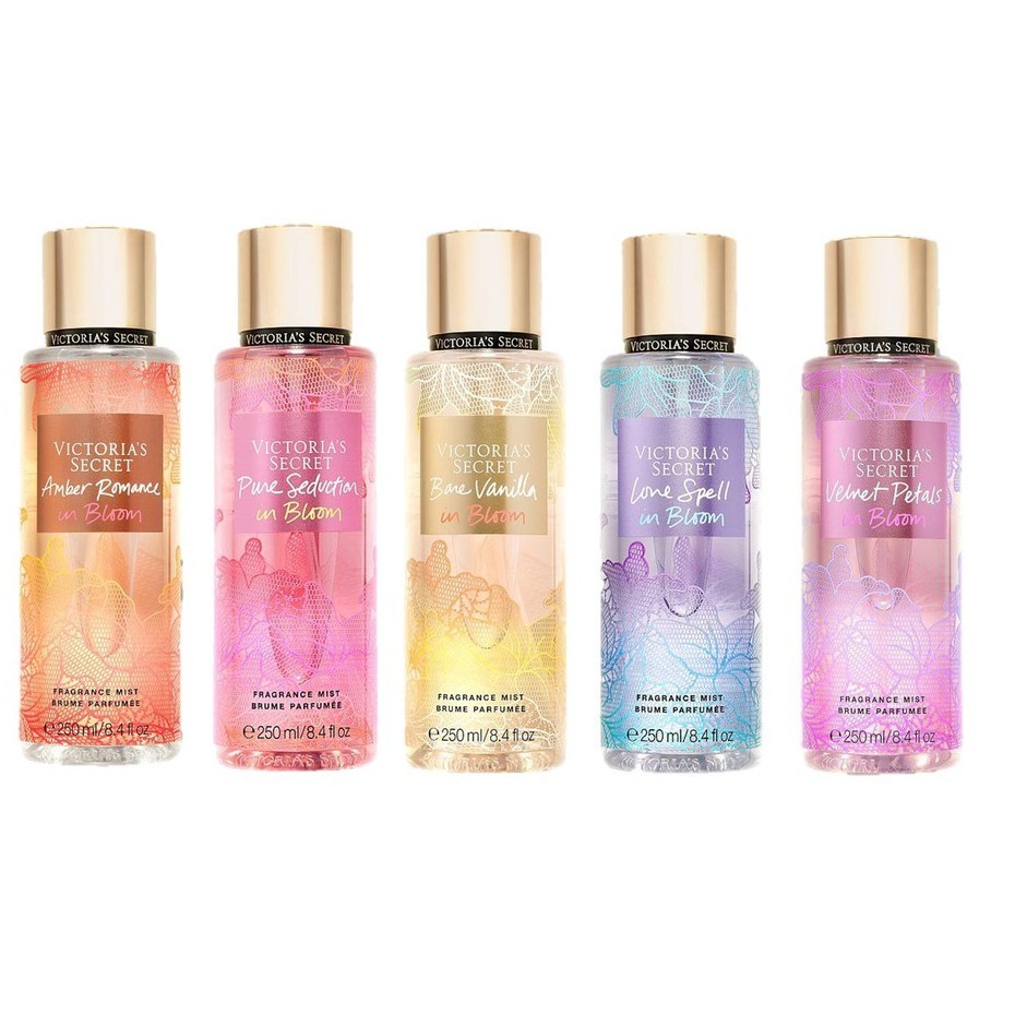 100% Original Victoria secret IN BLOOM Collection Body Mist 250ML ...