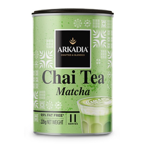 [AUSTRALIA] Crafted Arkadia Chai Tea Matcha Green Latte 220g | Shopee ...