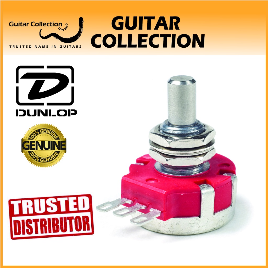 Jim Dunlop DSP250S Super Pot | 250K Ohm Solid Shaft Audio Taper ...