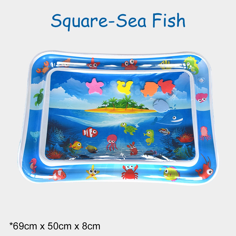 730Baby Baby Water Playmat Slapped Pad Water Cushion Prone Pat Play Mat ...