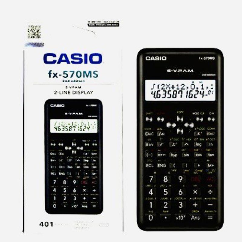 CASIO Scientific Calculator fx-570MS 2nd Edition | Shopee Malaysia