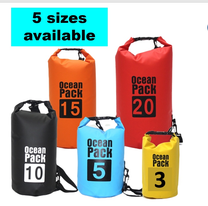 Professional Waterproof Dry Bag Beg Kalis Air 防水袋 Ocean pack Large Capacity Gym sports Diving ...
