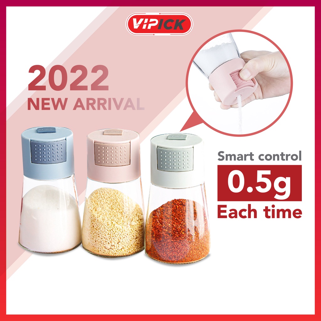 Upgraded Auto Salt Dispenser Auto Seasoning Bottle Auto Perisa Botol ...