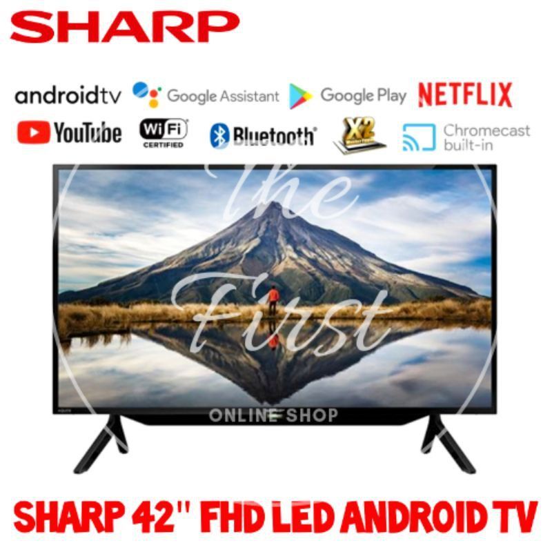 SHARP 45" 42" FHD 2K LED TV ANDROID 2TC45BG1X 2TC42BG1X BASIC 2TC42BD1X | Shopee Malaysia