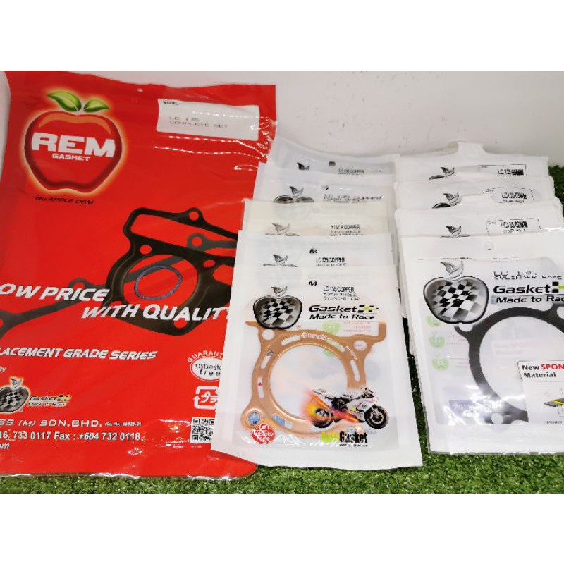 LC135 V1 V2 V3 V4 V5 V6 4S Gasket TopSet Top Set Overhaul Complete Set ...
