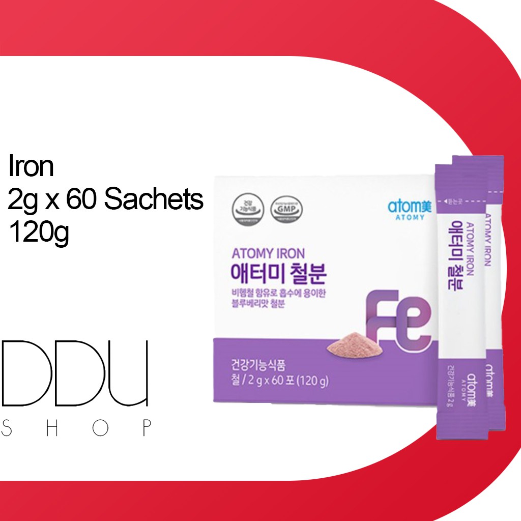 ATOMY / Iron 2g x 60 Sachets / 120g | Shopee Malaysia